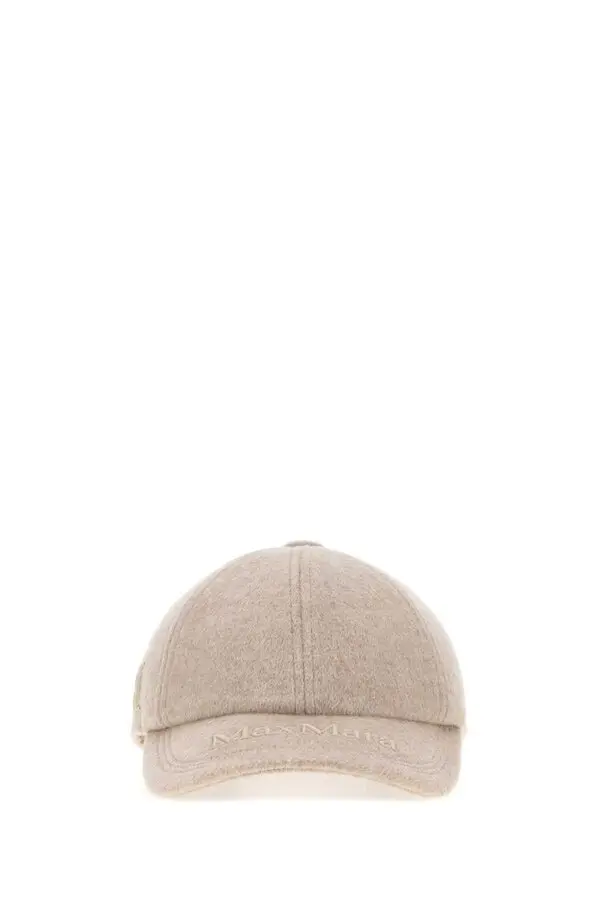 Max Mara Cashmere Baseball Cap - Brown