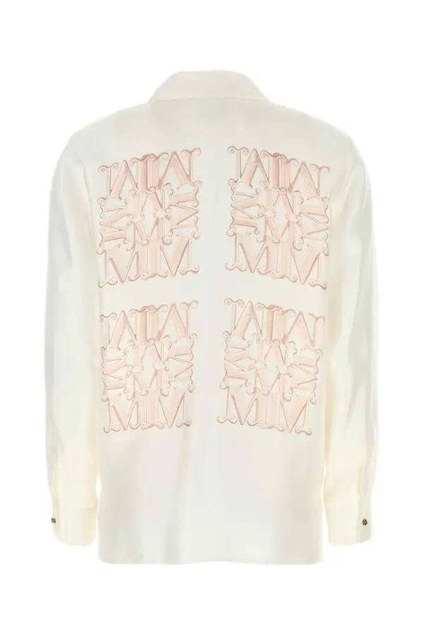 Max Mara Silk Blouse - White