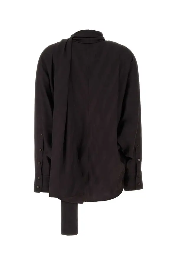 Sportmax Dark Viscose Corsaro Shirt