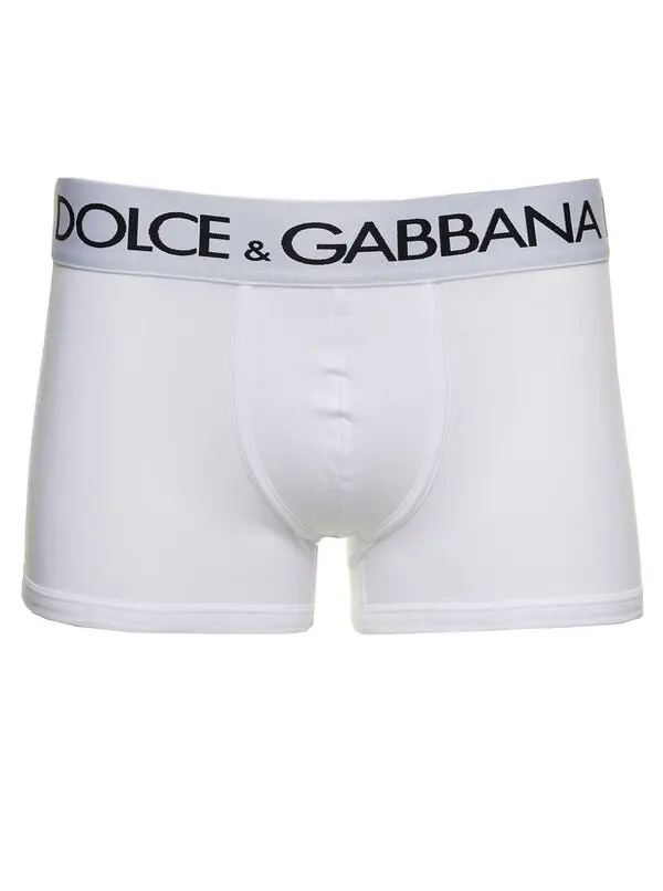 Dolce & Gabbana Regular Boxer - White