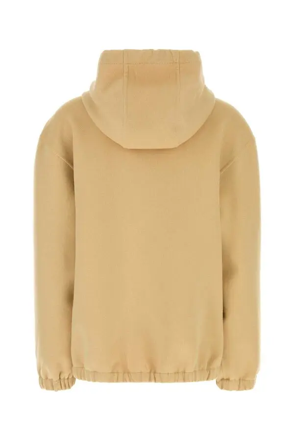 Miu Miu Pastel Wool Blend Jacket - Yellow