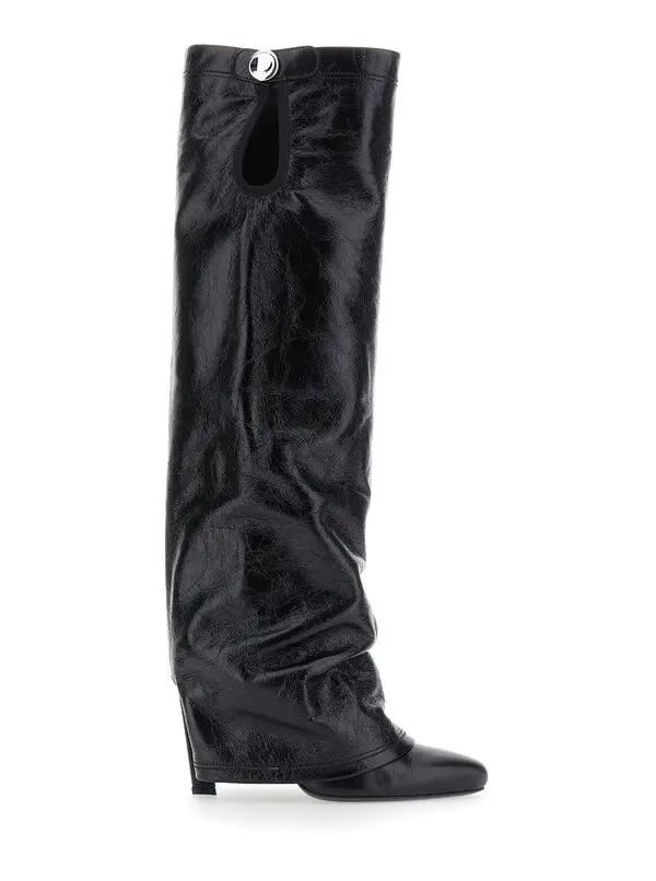 Attico Leon 100mm Boots - Multicolor