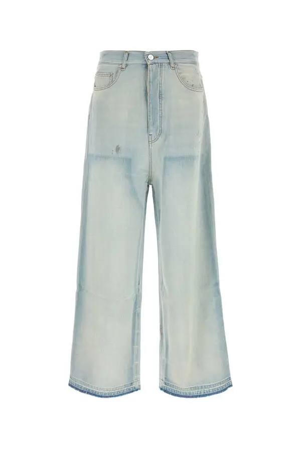 Amiri Wide-leg Denim Jeans - Blue