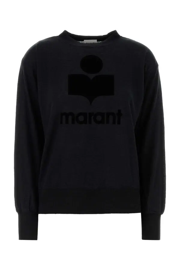 Isabel Marant Étoile Klowia Linen T-shirt - Black