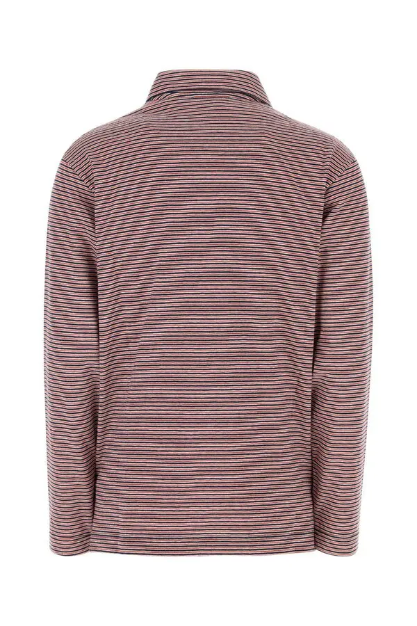 JIL SANDER Embroidered Cotton Polo Shirt - Multicolor
