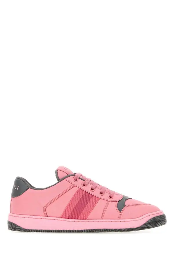 Gucci Fabric Screener Sneakers - Pink