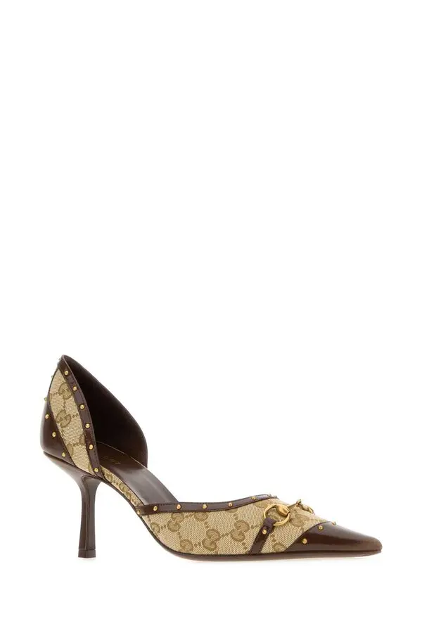 Gucci Gg Fabric Savory Pumps