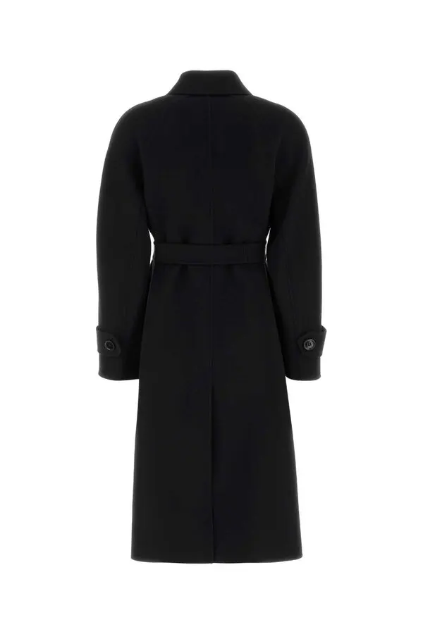 Max Mara Wool Coat - Black