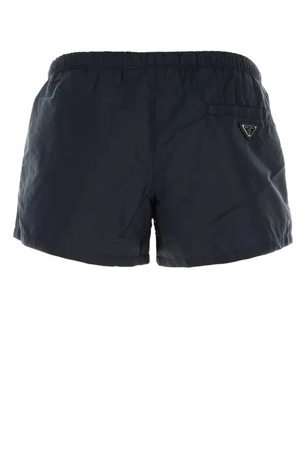 Prada Navy Re-nylon Swimming Shorts