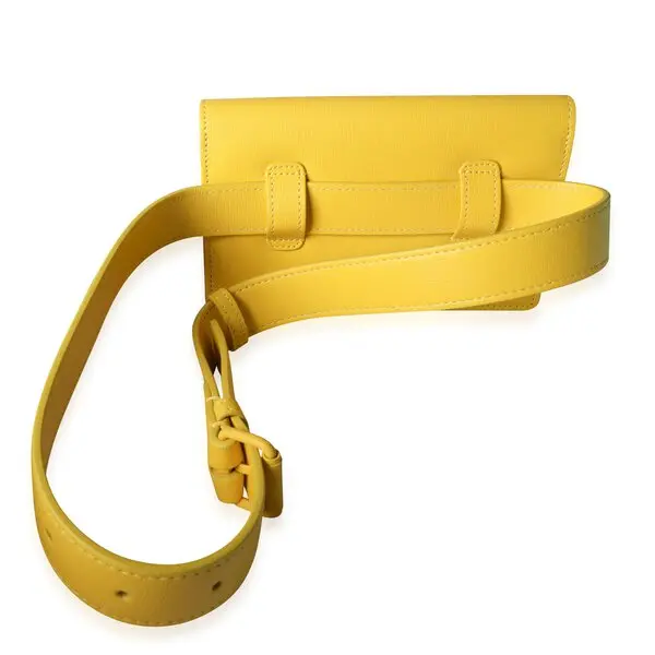 Off-White Saffiano Leather Jitney 0.8 Tonal Arrow Belt Bag