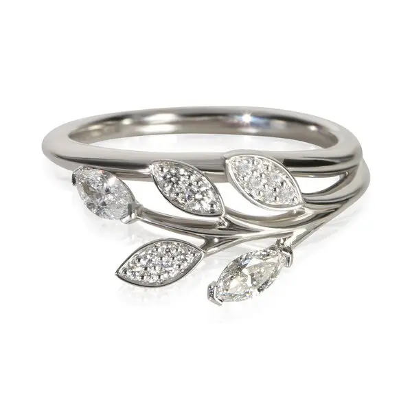 Tiffany & Co. Diamond Victoria Vine Ring - Platinum