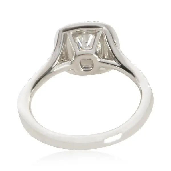 Tiffany & Co. 0.45 Ct Cushion Diamond Soleste Engagement Ring