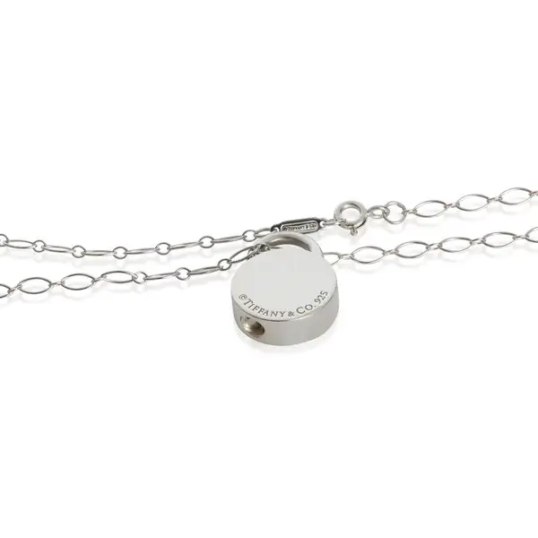 Tiffany & Co. Sterling Silver 1837 Lock Pendant Necklace
