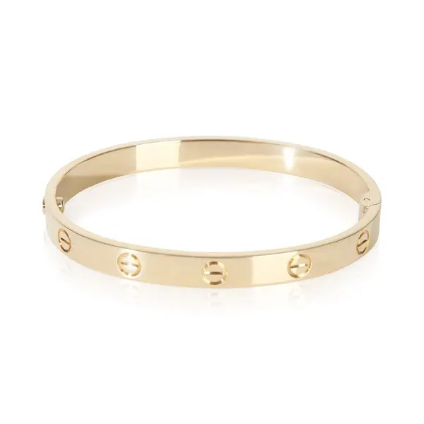 Cartier Yellow Gold Single Screw Love Bracelet