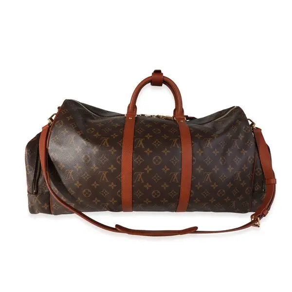 LOUIS VUITTON X Nba Monogram Canvas Trio Pocket Keepall