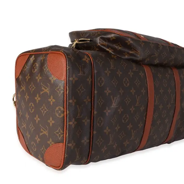 LOUIS VUITTON X Nba Monogram Canvas Trio Pocket Keepall