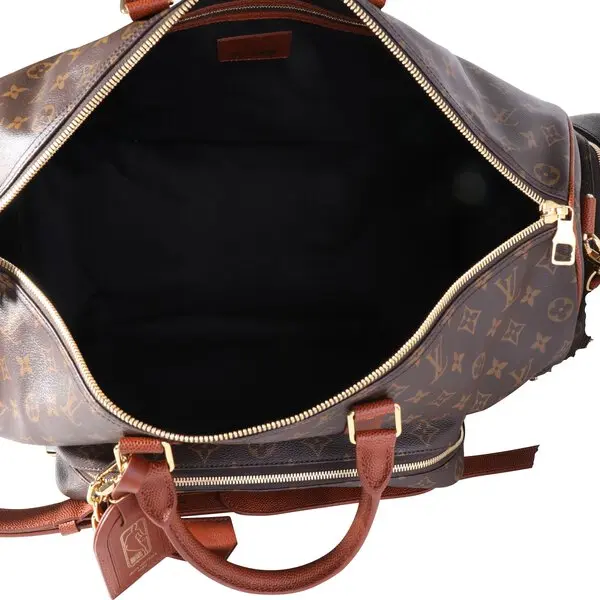 LOUIS VUITTON X Nba Monogram Canvas Trio Pocket Keepall