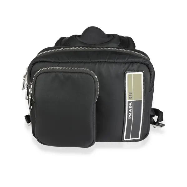 Prada Tessuto Pocket Nylon Backpack