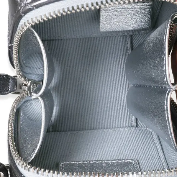 Chanel Lambskin Quilted Coco Punk Clutch With Chain