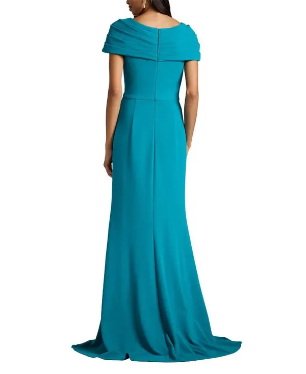Tadashi Shoji Rafner Twisted Neck Gown