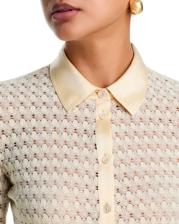 FRAME The Bubble Stitch Shirt