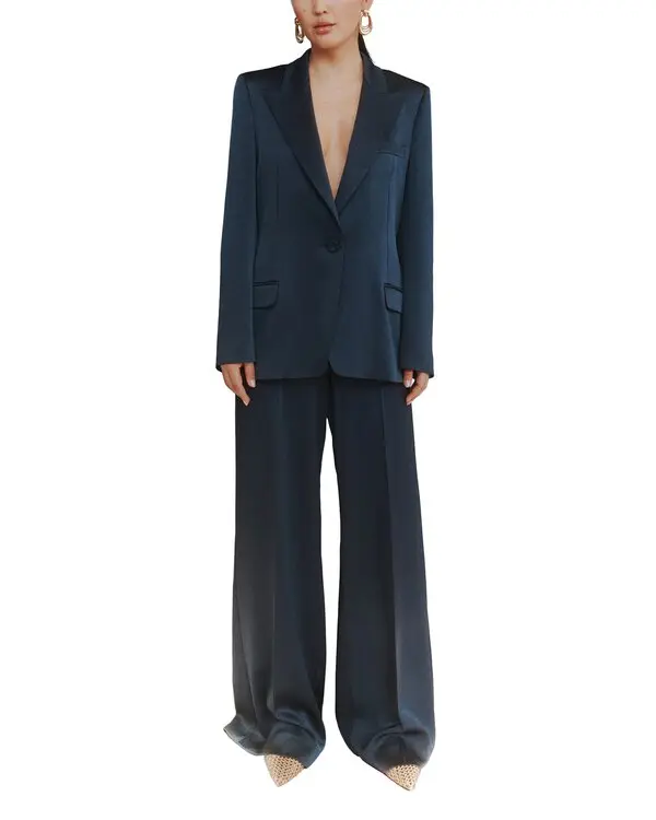 Marella Satin Wide Leg Pants