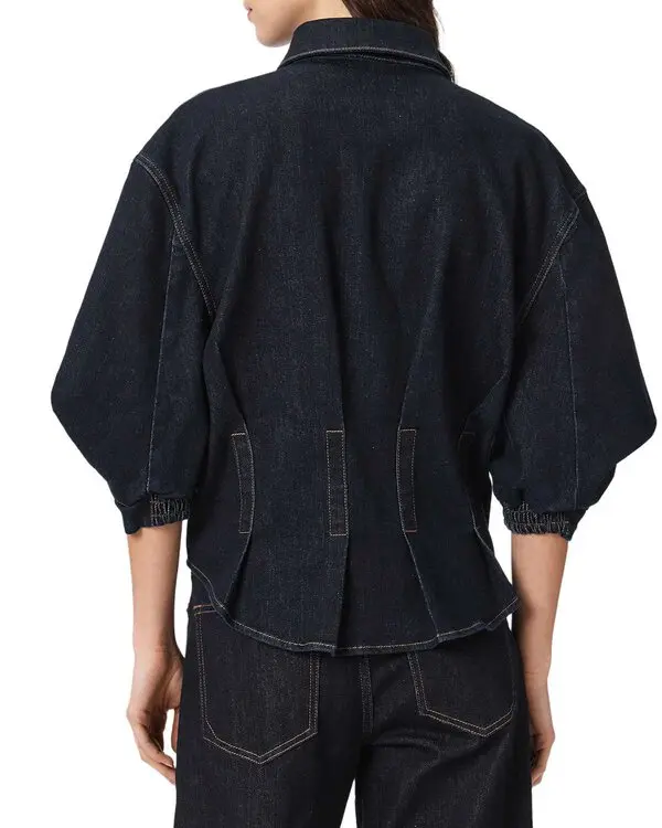 ALLSAINTS Nancy Denim Shirt - Rinse Wash