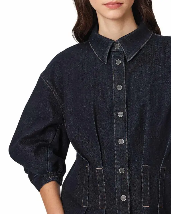 ALLSAINTS Nancy Denim Shirt - Rinse Wash