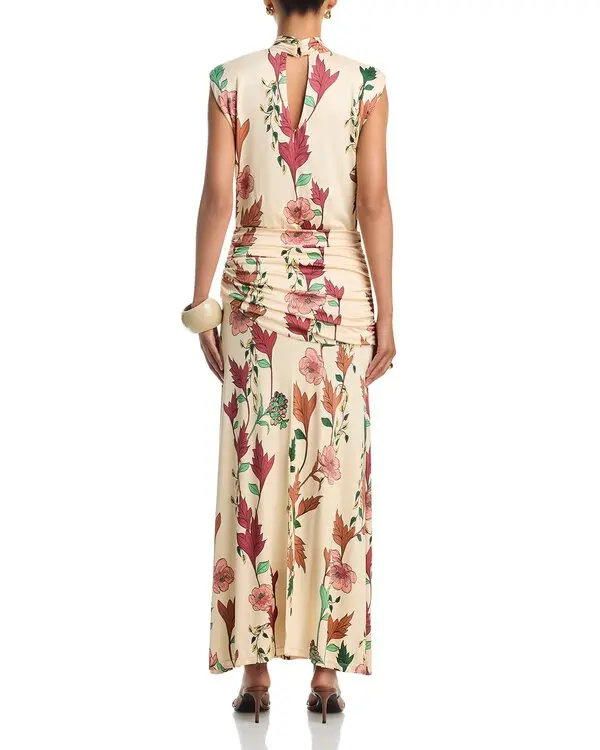 Johanna Ortiz Hibiscus Compass Ankle Dress