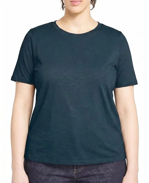 Universal Standard Light-as-air Tee Rex T-shirt - Deep Sea