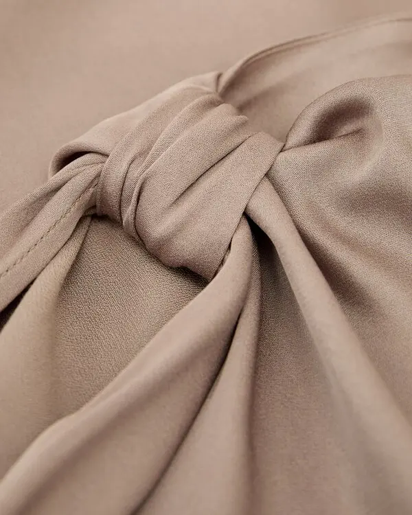 REISS Asymmetric Draped Top