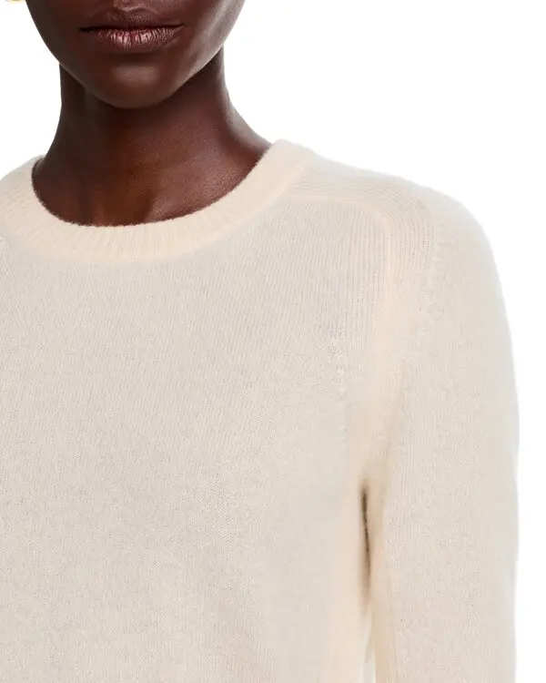 Bloomingdale'S Short Sleeve Crewneck Sweater Exclusive - Ecru