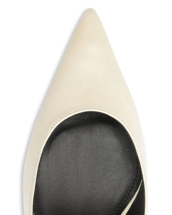 Schutz Paola Patent Slingback Pumps - Sugar White