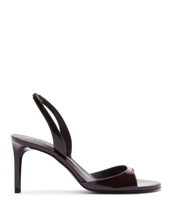 Schutz Scarlett Patent Slingback Sandals