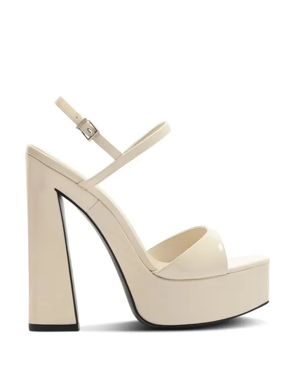 Schutz Arlene Patent Platform Sandals