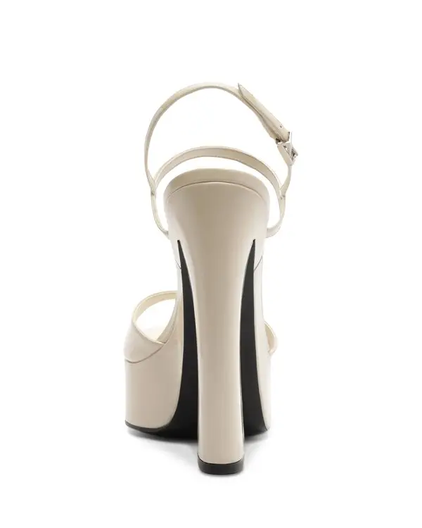 Schutz Arlene Patent Platform Sandals