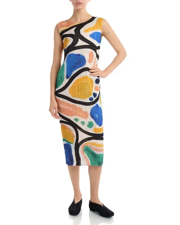 Issey Miyake Roll Midi Dress