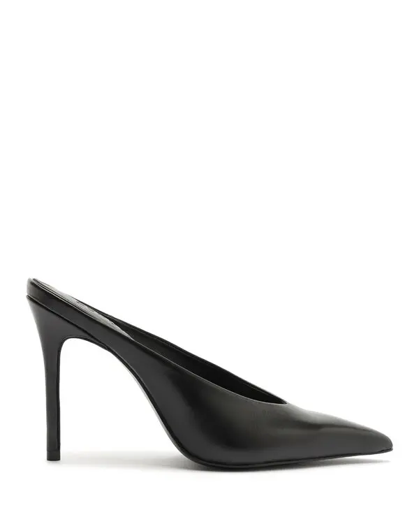 Schutz Loren Calf Hair Pointed Pumps