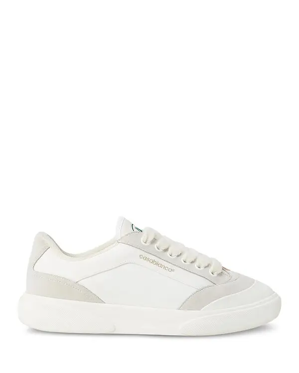 Casablanca Lace Up Low Top Sneakers