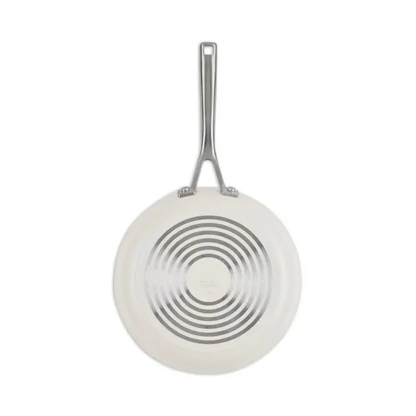 KITCHENAID 10 Piece Hard Anodized Ceramic Induction Cookware Set - White
