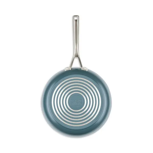 KITCHENAID 2 Piece Hard Anodized Ceramic Induction Skillet Set - Blue