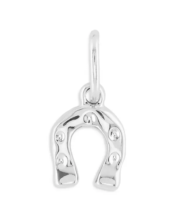 UNODE50 Sterling Plated Horseshoe Charm