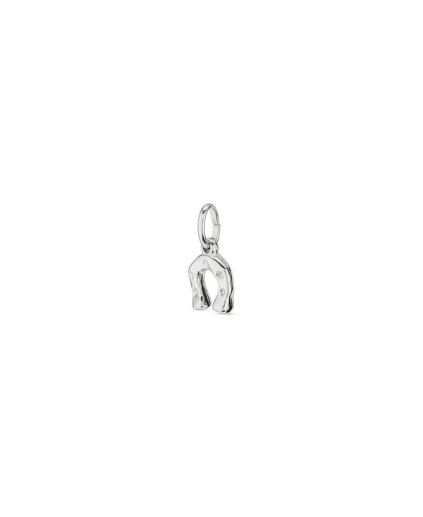 UNODE50 Sterling Plated Horseshoe Charm