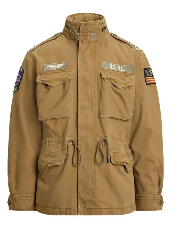Ralph Lauren Classic Cotton Utility Coat - Beige