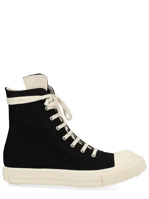 Rick Owens Scarpe Denim Sneaks Overdyed Denim
