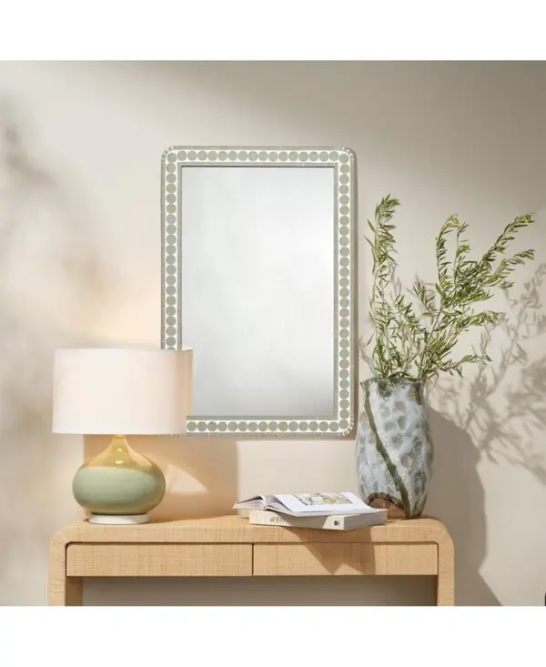 JAMIE YOUNG CO. Penny Wood Rectangle Wall Mirror