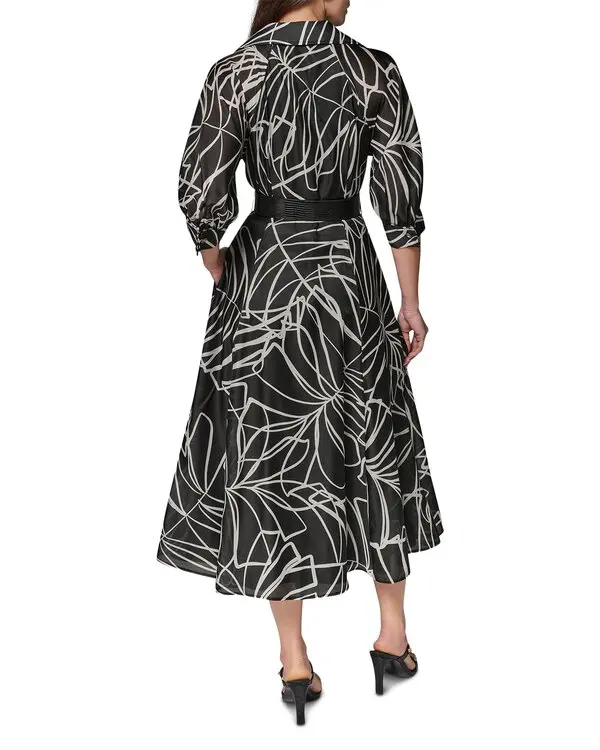Donna Karan New York Belted Shirtdress