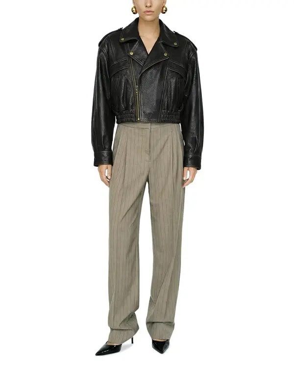 Ronny Kobo Medea Leather Moto Jacket