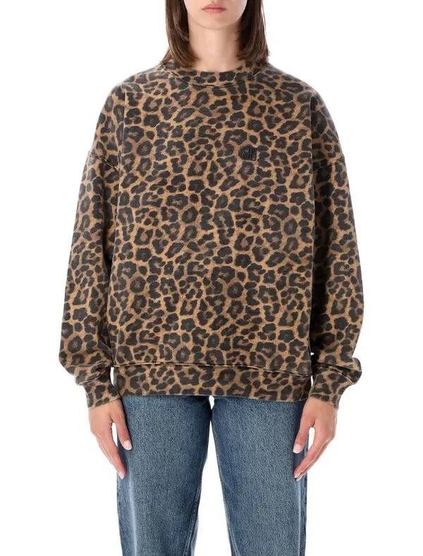 ANINE BING The Miles Oversized Sweatshirt - Leo
