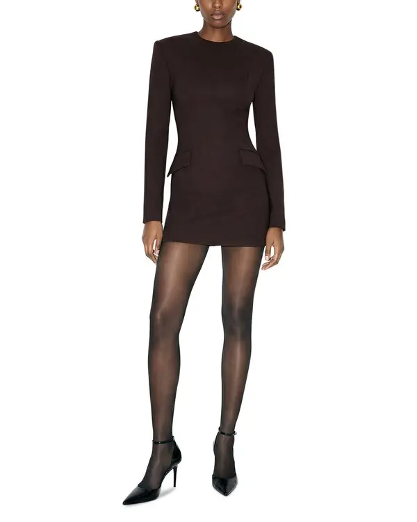 Ronny Kobo Brette Long Sleeve Mini Dress